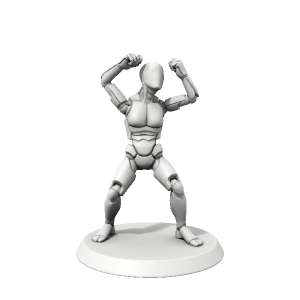 APR Hakari dance - made with Hero Forge