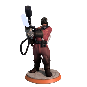 TF2 Pyro Copy Copy - made with Hero Forge