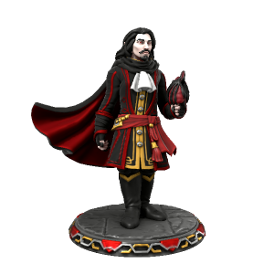 Dracula - made with Hero Forge