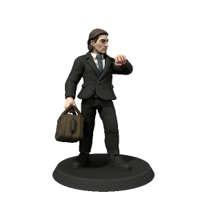 Businessman Survivor - made with Hero Forge