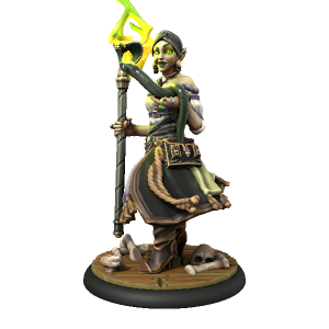 Snake Lady Sorcerer - made with Hero Forge
