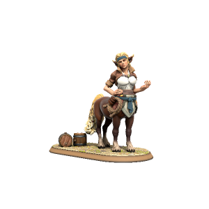 centaur girl - made with Hero Forge
