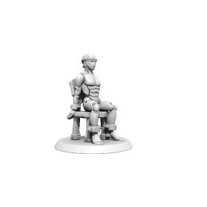 RXPT Chair Bondage - made with Hero Forge