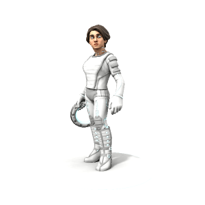 TRON VENUS Siren - made with Hero Forge