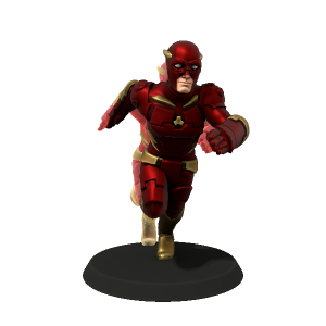 The Flash - made with Hero Forge