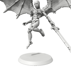 RXPT Demon Blade - made with Hero Forge