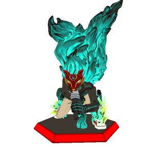 SIS Speaker screaming - made with Hero Forge