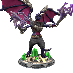 SKYU1 Cynder Humanoid - made with Hero Forge
