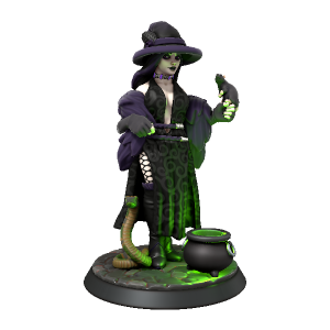 Witch - made with Hero Forge