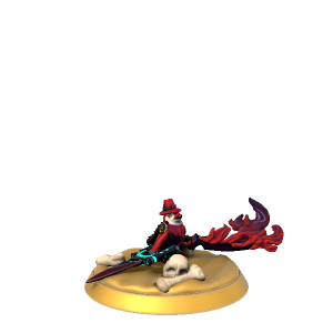 Dohwar Blood Hunter - made with Hero Forge