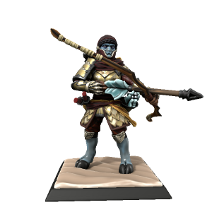 Tau Fire Warrior - made with Hero Forge