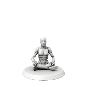 RXPT Cross Legged V2 - made with Hero Forge