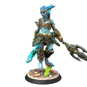 Mer Queen - made with Hero Forge