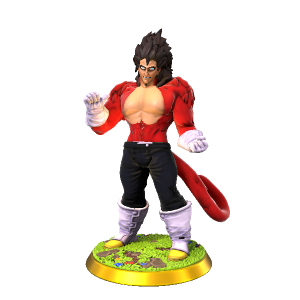DBZ Vegeta SSJ4 - made with Hero Forge