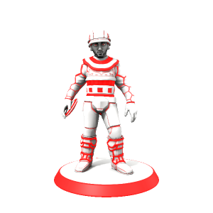 TRON Encom LINK - made with Hero Forge