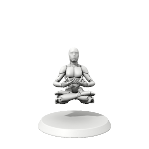 RXPT CL Lotus Float - made with Hero Forge