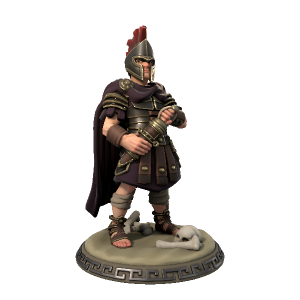 Roman Soldier - made with Hero Forge