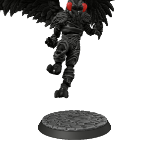 Mothman - made with Hero Forge