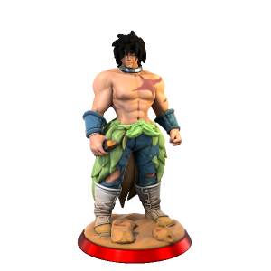 DBS Broly - made with Hero Forge
