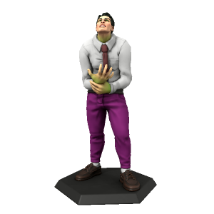 Bruce Banner v10 - made with Hero Forge