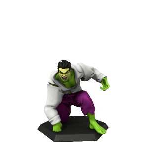 Bruce Banner v11 - made with Hero Forge