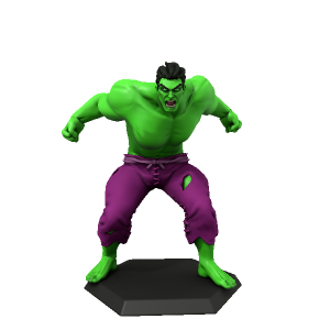 Hulk v21 - made with Hero Forge