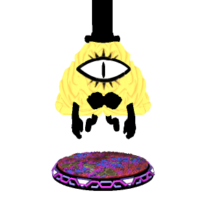 Bill Cipher Cartoon - made with Hero Forge