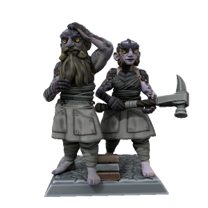 Dwarf Redesign - made with Hero Forge