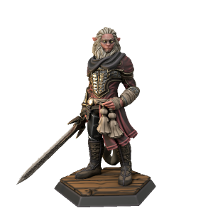 Daggerheart Simiah Warrior - made with Hero Forge