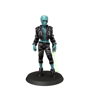 duros jedi pilot - made with Hero Forge