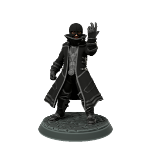 Alfred The Bat Butler - made with Hero Forge