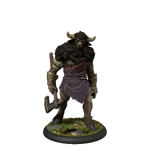 Beastfolk Bovine - made with Hero Forge