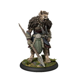 Beastfolk Hyenine - made with Hero Forge