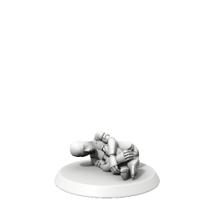 RXPT Curled Up Fetal - made with Hero Forge