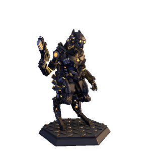 Enforcer Class Combat Drone - made with Hero Forge