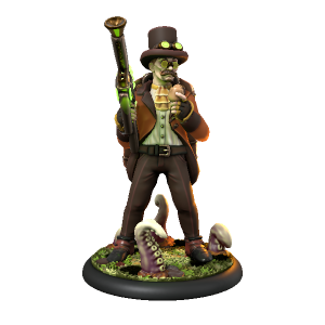 Victorian Cryptid Hunter - made with Hero Forge