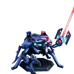 Laser Crab - made with Hero Forge