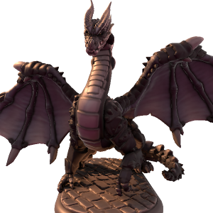 MH Fatalis - made with Hero Forge
