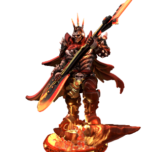 LORD METALDEATH POWERCHORD - made with Hero Forge