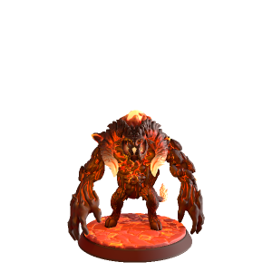 Volcanic Infernum - made with Hero Forge