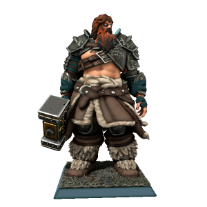 Thor - made with Hero Forge