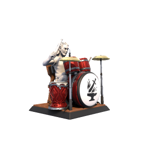 Drummer APR - made with Hero Forge