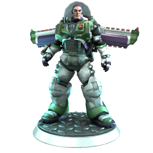 Buzz Lightyear Realistic - made with Hero Forge