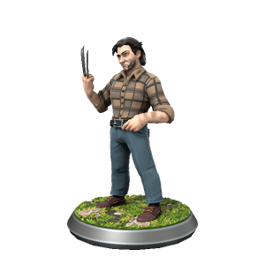 Hugh Jackman Origins Wolverine - made with Hero Forge