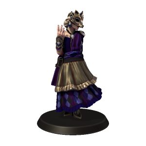 Lady of Masks - made with Hero Forge