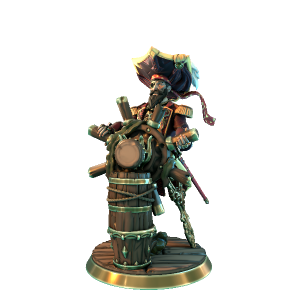 Captain Hisweytin - made with Hero Forge