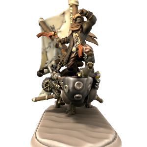 Sandskiff - made with Hero Forge