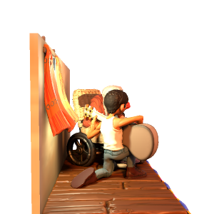 Disney Pixar Coco and Miguel - made with Hero Forge