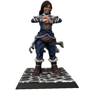 Avatar Korra Adult Proportion - made with Hero Forge