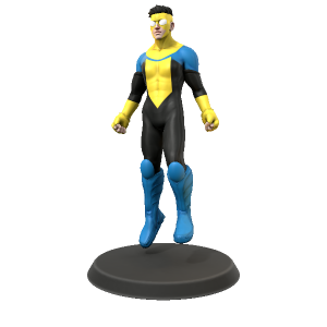 Invincible - made with Hero Forge